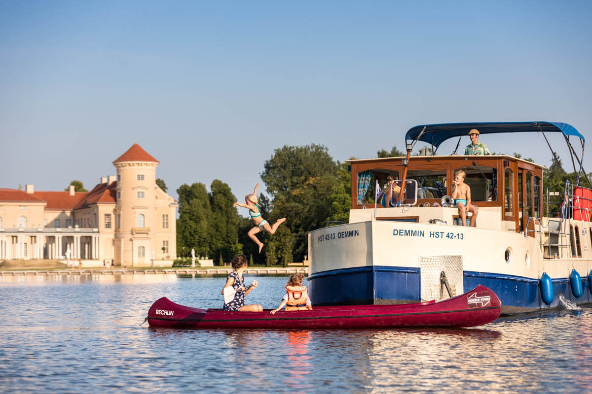 Hausboot mieten - Mecklenburgische Seenplatte - Kuhnle Tours